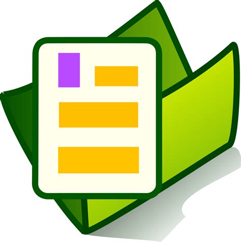 Clipart Folder Documents
