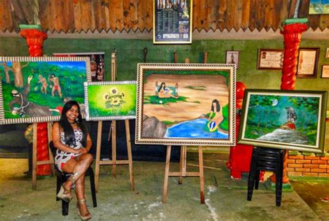 Artista Plástica Weeena Tikuna Arte Indígena
