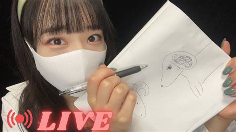 Asmrお絵描き生配信！ ️ Youtube