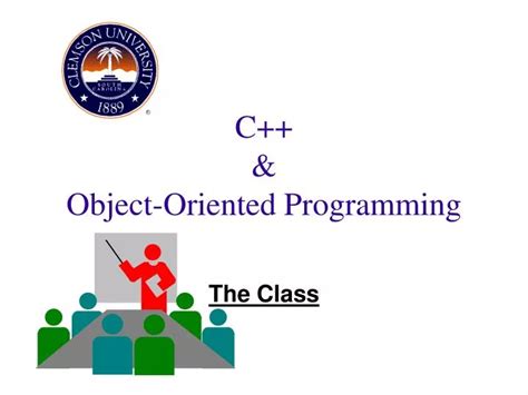 Ppt C And Object Oriented Programming Powerpoint Presentation Free