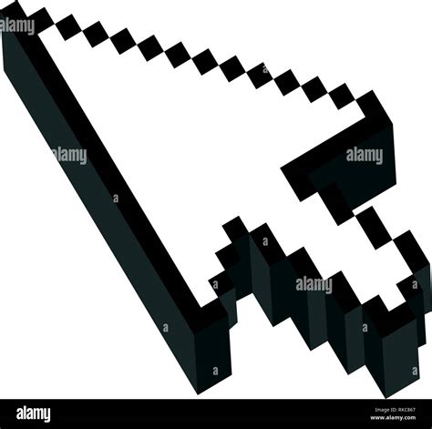 Arrow Mouse Pointer Icon Vector Illustration Design Stock Vector Image And Art Alamy