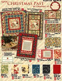 Our Christmas Past Graphic 45 Wilmington Prints Fabric Let The