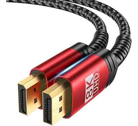 Jsaux 8k Displayport Cable 14 324gbp 14 Cable Dp A Dp Cuotas