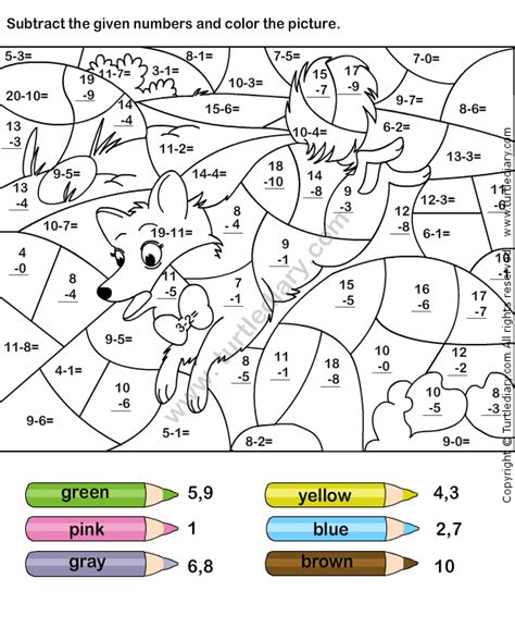 Color Addition And Subtraction