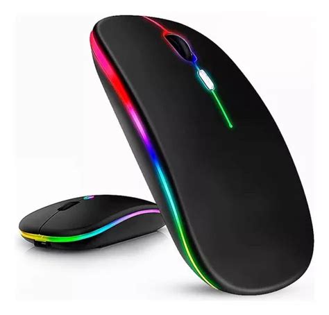 Mouse Usb Sem Fio Recarregável Wireles Ergonômico Optico Led MercadoLivre
