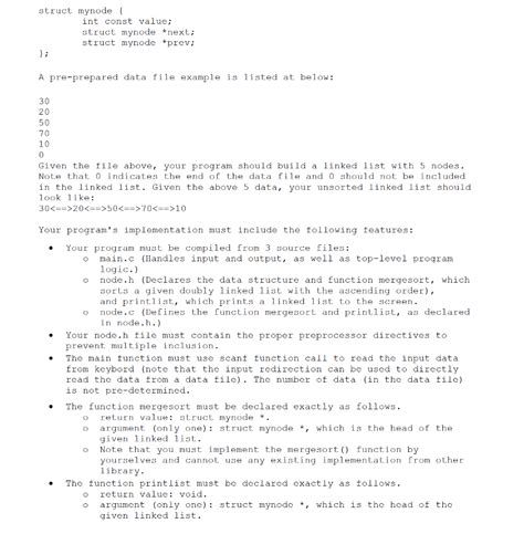 Solved 1 Build A Doubly Linked List Given The Keyboard Chegg