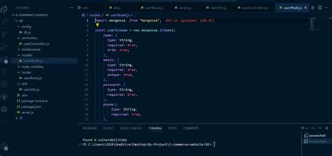 100days Coding Challenge Day 7 User Models Mongoose Bcrypt Arun Pv