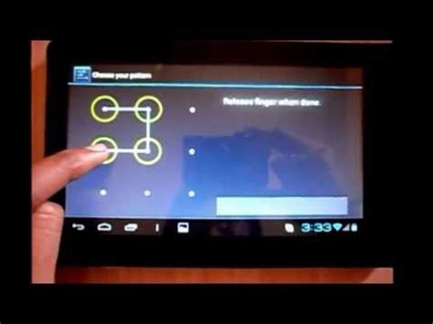 Forgotten Pattern Password UNLOCK In Android Tabs YouTube