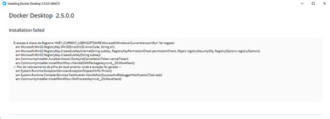 Cant Install Docker On WIndows Docker Desktop Docker Community Forums