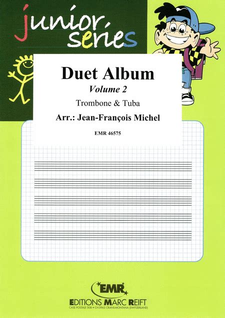 Duet Album Vol 2 By Jean Francois Michel Trombone Sheet Music