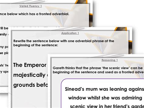 Year 5 Gps Fronted Adverbials Lesson Autumn Block 1 By Classroom Secrets Teaching Resources