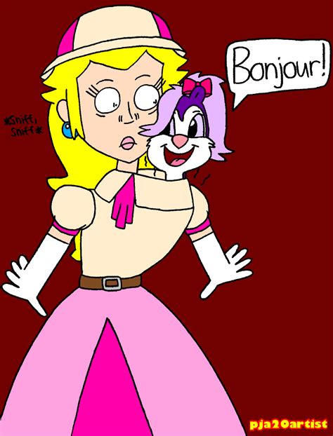 Fifi Inside Princess Peach By Pja Productions On Deviantart
