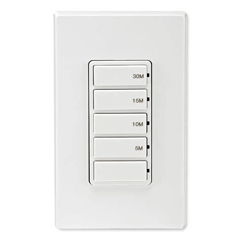 Leviton Decora Preset Countdown Timer Wall Switch 30 Min Dt130 1lw