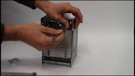 Folding Firebox Camp Stove Instructional Video YouTube