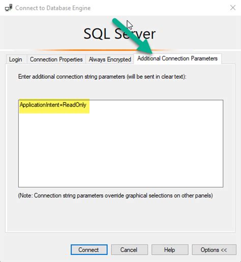 Connecting To A Read Only Replica With Ssms Sqlgrease Sql Server