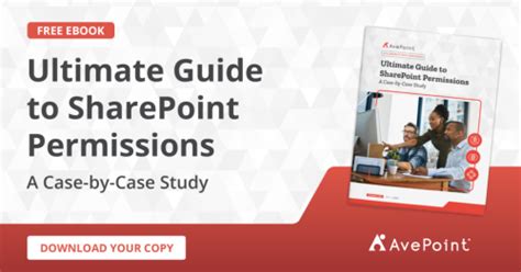 Ultimate Guide To Sharepoint Permissions Avepoint Flipboard