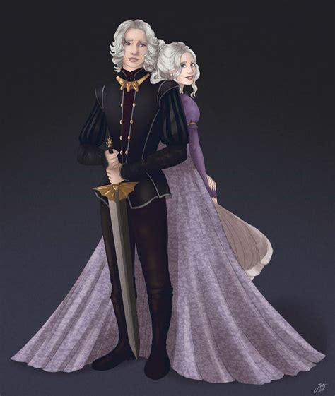Daemon Blackfyre And Daenerys Targaryen In 2024 Game Of Thrones Art