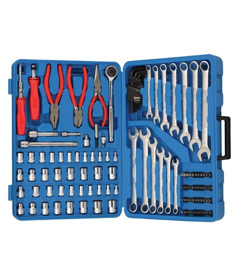 117 Piece 1 4 And 3 8 Dr Metric And Sae Tool Kit Genius