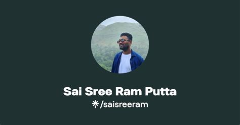 Sai Sree Ram Putta Instagram Linktree