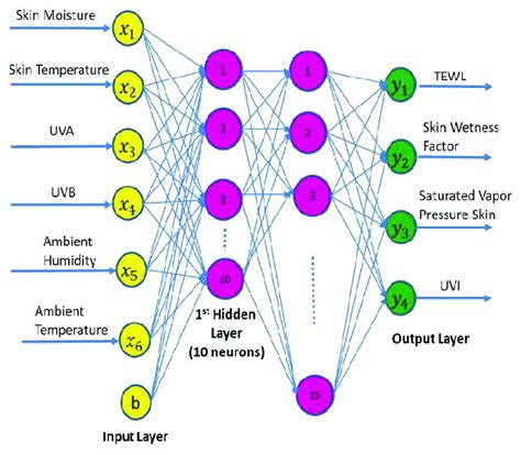 Structure Of The Deep ANN Employed To Obtain Our Skincare Device Output