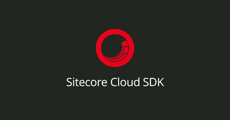 Initializing The Cloud Sdk Sitecore Documentation