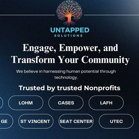 Untapped Solutions On Linkedin Techforgood Untappedsolutions