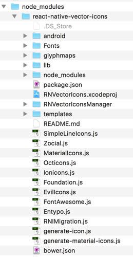 React Native React Native Vector Icons 使用小记 Csdn博客