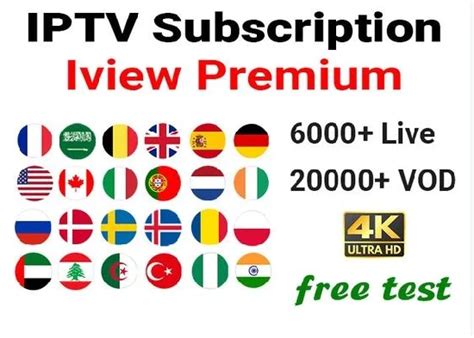 IPTV M3u List Free Test Reseller Panel 4K IPTV Subscription With