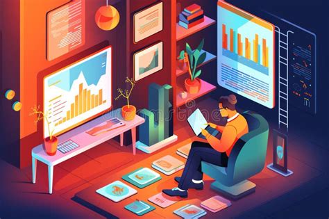 Generative AI Internet Of Things Stock Illustration Illustration Of