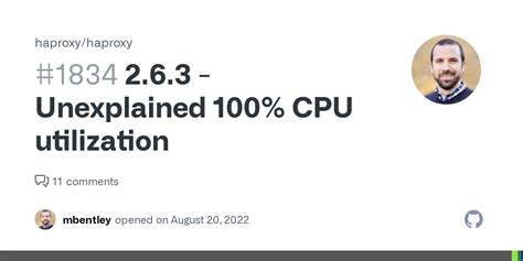2 6 3 unexplained 100 cpu utilization · issue 1834 · haproxy