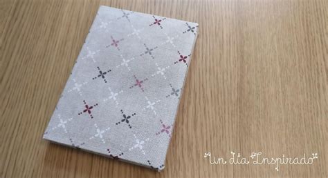 Encuadernación casera paso a paso Libreta de tela DiY Paper crafts