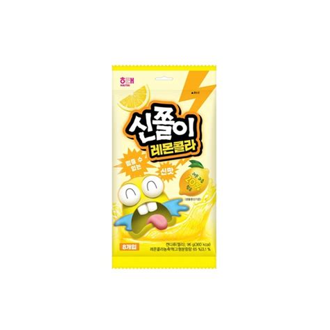 해태 신쫄이레몬콜라 96g 배민 장보기∙쇼핑