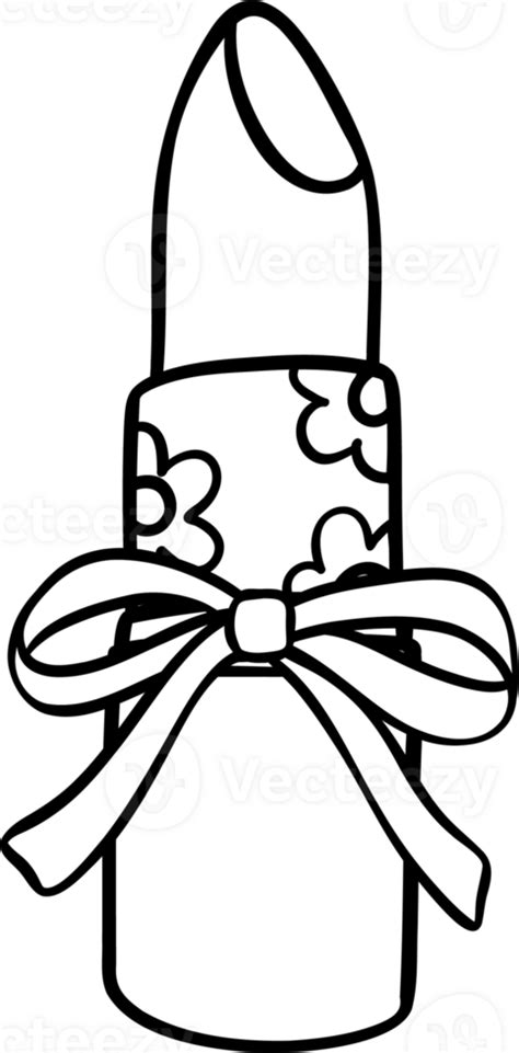 Girly Things Outline Lipstick Coquette Cosmetic Stuff 51901639 Png