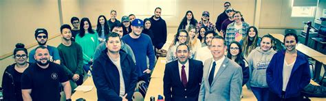 Fresno County Supervisor Visits Criminology Class Clovis Community College