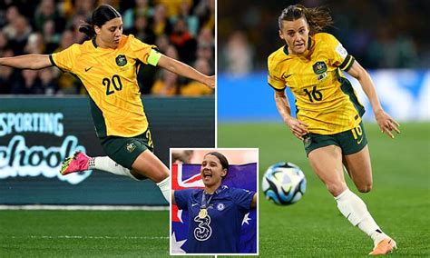 Matildas Stars Sam Kerr And Hayley Raso Create Aussie Sporting History As They Make The