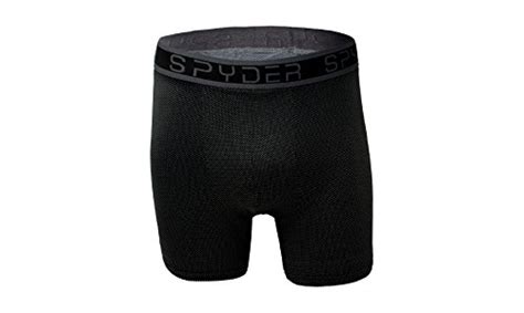 Spyder Mens Performance Mesh Boxer Briefs Sports Underwear 3 Pack