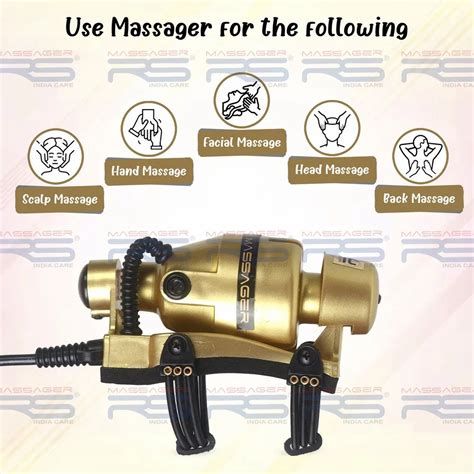 Abs Golden Rs Floating Action Body Massager For Pain Relief Model