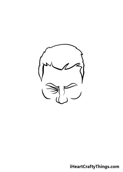 Beard Drawing How To Draw A Beard Step By Step