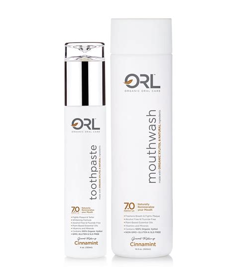 Orl Cinnamint Mouthwash And Toothpaste Bundle