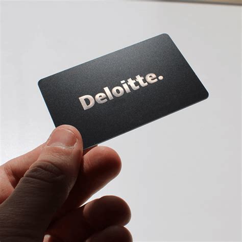 Tapitag Black Matte Pvc Nfc Business Cards