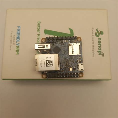 Nano Pi Neo 2 سامانه پالت انبار قطعات مازاد الکترونیک