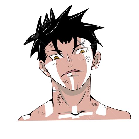 Anime Character Anime Man Anime Character Halloween Png And Vector