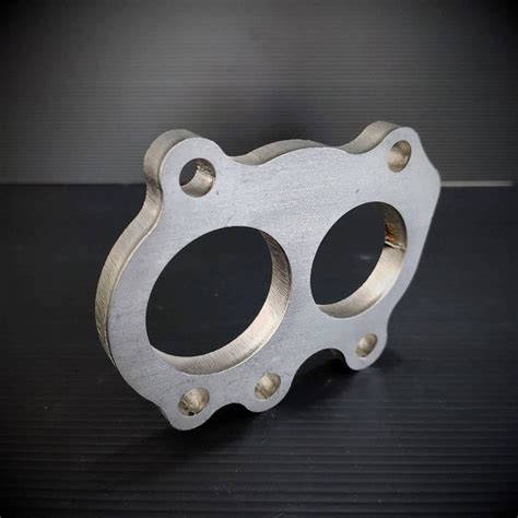 Brida Turbo Bajante Para Garrett Tb0214 Tb0235 De Acero Inoxidable