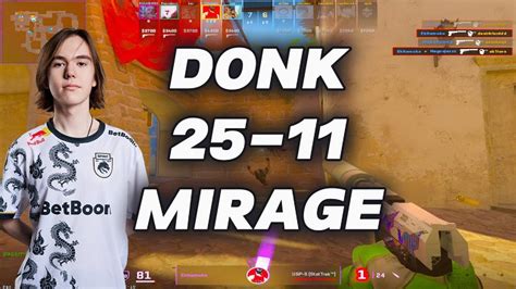 CS2 POV Donk Faceit Ranked 25 11 MVP MAJOR YouTube