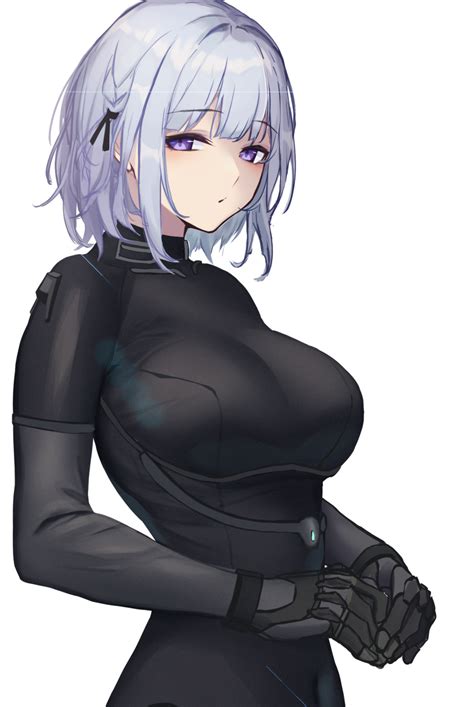 Safebooru 1girl 3 Small Spiders Black Bodysuit Bodysuit Braid Girls