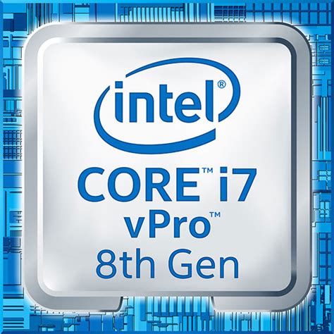Intel Also Announces Mobile 8th Gen Intel Core Vpro Processors