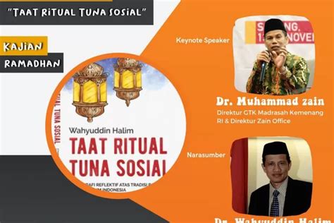 Bedah Buku Taat Ritual Tuna Sosial Hakikat Manusia Sebagai Makhluk