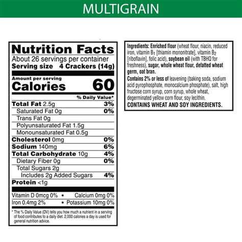Club Multigrain Cracker