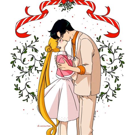 Usagi And Mamoru From Sailor Moon Sailor Moon Manga Sailor Moon Usagi