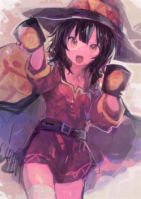 Megumin X Nissin Collab Art Rmegumin